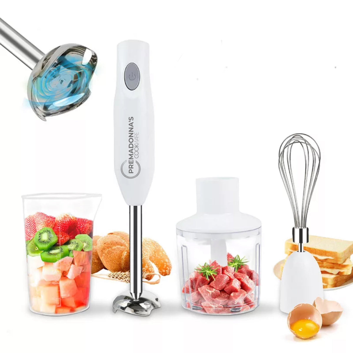 5 & 1 multi food processor – Premadonna
